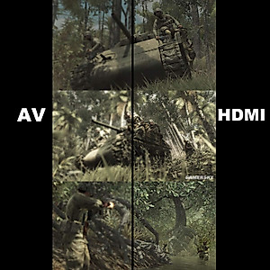 Azduou PS2 to HDMI Adapter PS2 HDMI Cable PS2 to HDMI Converter Support HDMI 4:3/16:9 Switch, Works for Playstation 1/Playstation 2 and PS3. PS1 Adapter Converter PS2 HDMI Adapter