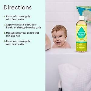 Puracy Shampoo & Body Wash for Children - Perfect Skin, Pure Ingredients - with 12 Fruit & Vegetable Extracts for Silky Smooth Skin, Gentle Citrus Grove Aromas, 98.8% from Mother Nature (12 Oz, 2-Pk)