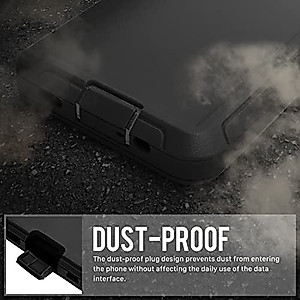 Galaxy A13(2022) Belt-Clip Holster Case,[Military Grade Drop Protection] Drop Protective Rugged Heavy Duty Case, Water-Resistance Shockproof Dustproof Durable Cover for Samsung Galaxy A13 5G(2022)