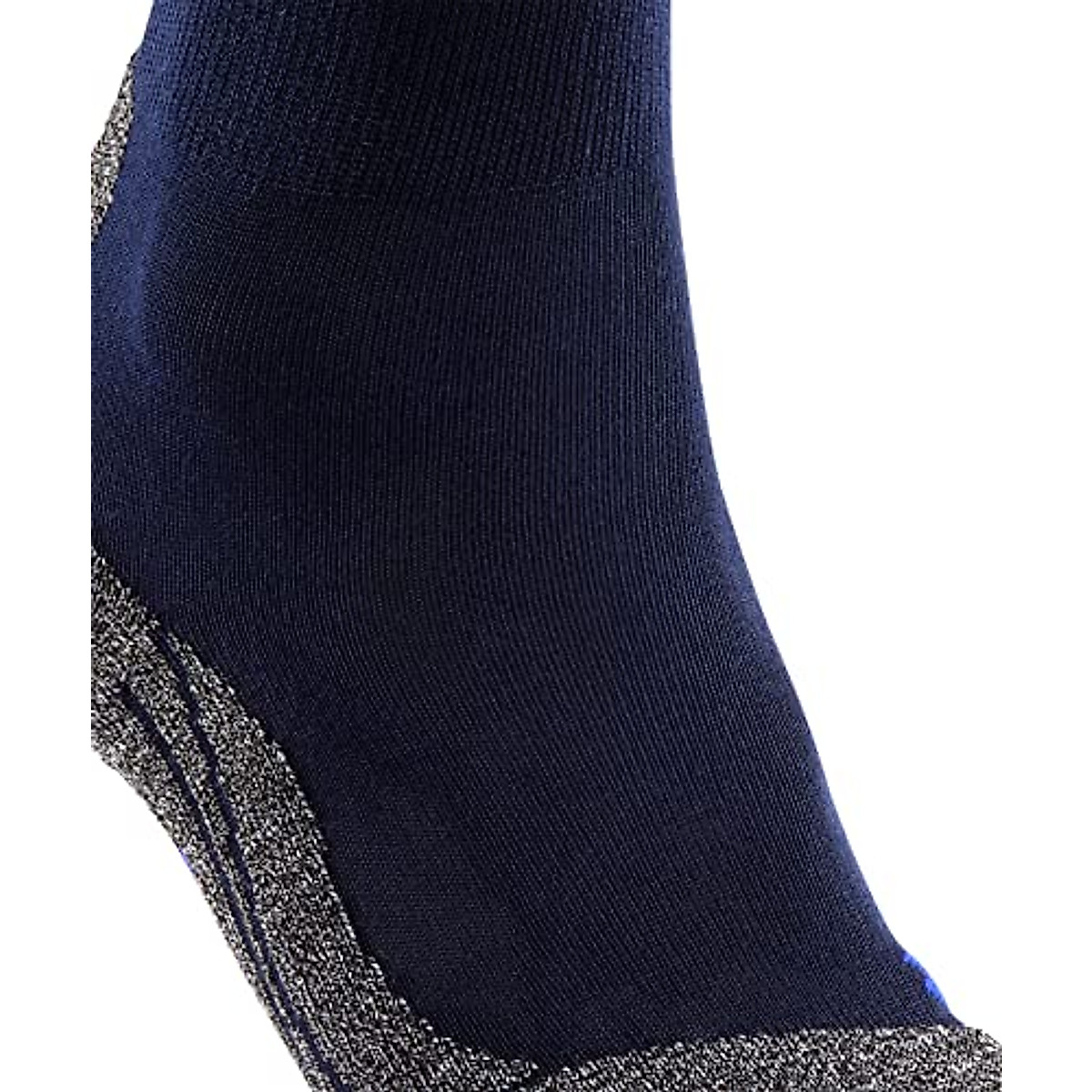 FALKE Men's TK2 Explore Cool Hiking Socks, Mid Calf, Medium Padding, Athletic, Breathable Quick Dry, Cooling, Lyocell, Blue (Marine 6120), 9-10, 1 Pair