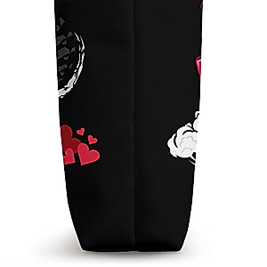 Boys Valentines Day Kids Dinosaur Ridding Truck Hearts Tote Bag