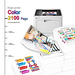VIT 1 Pack TN431 TN-431 TN431Y TN-431Y Yellow High Yield Compatible Toner Cartridge Replacement for Brother HL-L8260CDW L8360CDW L8360CDWT L9310CDW L9310CDWT L9310CDWTT Printer