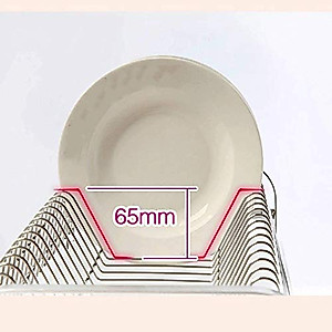 SDGH Dish Rack Kitchen Rack Three-Tier Dish Rack Drain Rack Bowl Storage Box Drying Dish Rack Knife Rack Kitchen Storage Rack