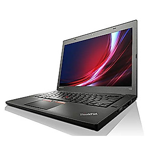 Lenovo ThinkPad T450 14" Laptop, Intel Core i5 5300U 2.3Ghz, 16GB DDR3 RAM, 256GB SSD Hard Drive, Webcam, Windows 10