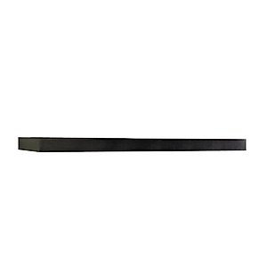 InPlace Shelving 0191827 Floating Wall Mountable Shelf with Invisible Brackets, Espresso, 23.3-Inch Wide by 10.2-Inch Deep by 2-Inch High