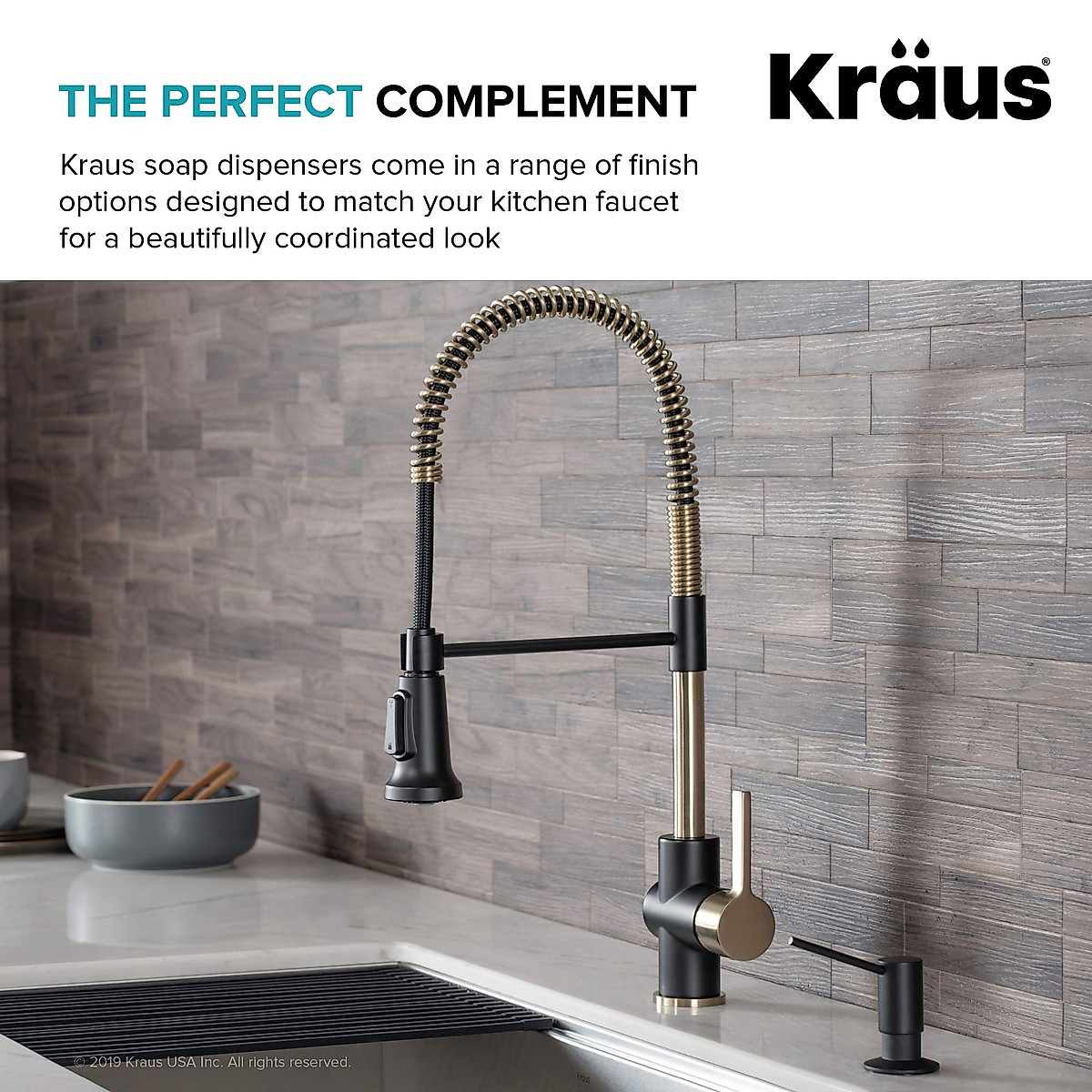 KRAUS Kitchen Soap and Lotion Dispenser in Stainless Steel, KSD-41SS