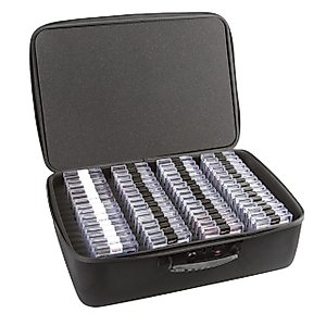 Card Titan Pro One Touch Card Holder with Zipper Lock - Trading Card Storage Box Fits 60 One Touch Magnetic Cases - Compatible with Project 2020 and Project 70 Sets - Great Trading Card Case
