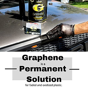 Lithium Plastic Trim Restoration Kit- Ceramic Graphene Infused - Restores Even The Most Damaged Plastic Trim to Factory New Look- Last for 250 Washes Guaranteed