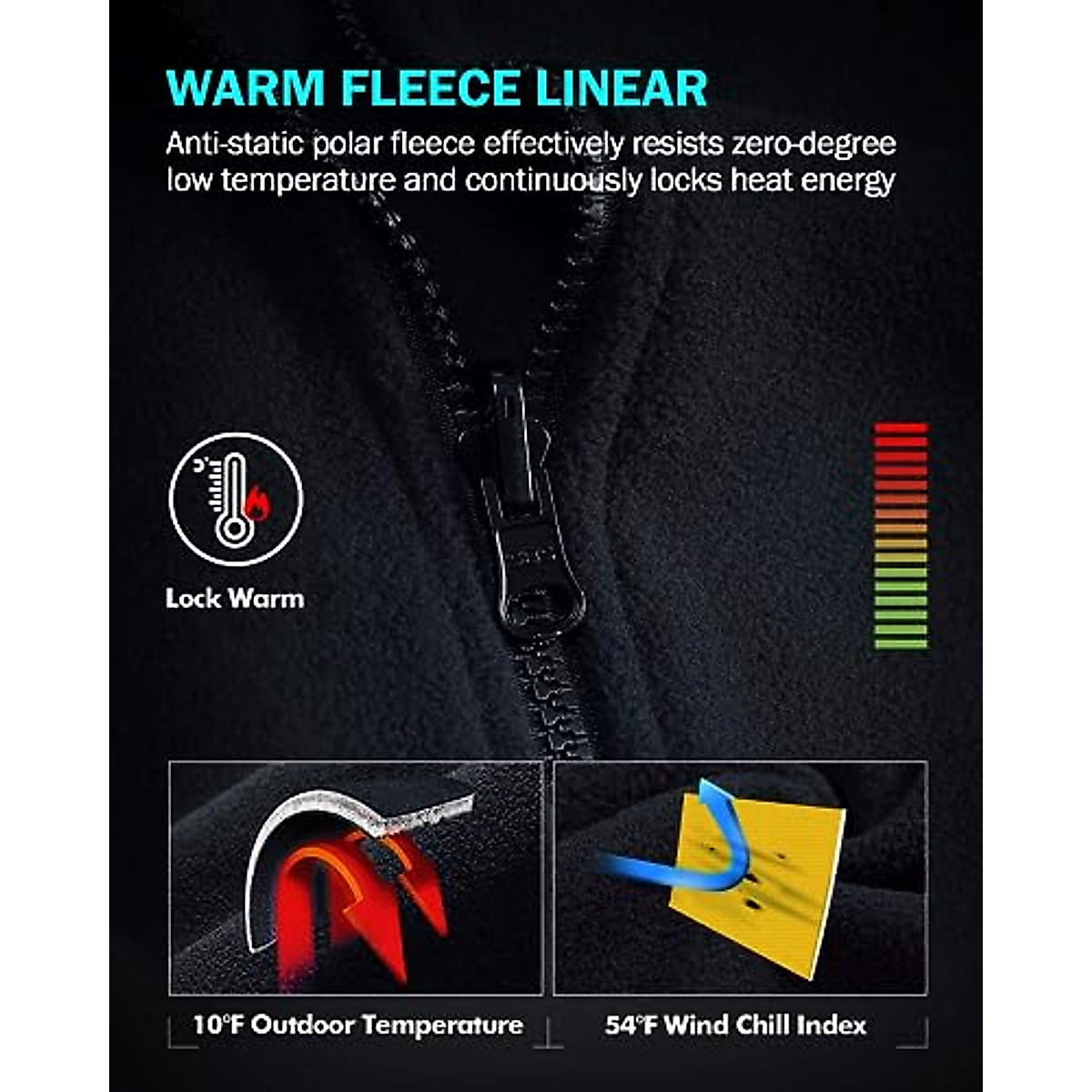 CAMEL CROWN Outdoor Jacket Men Winter Ski Jacket Windbreaker 3 in1 Hooded Rain Coat for Traveling Climbing Hiking