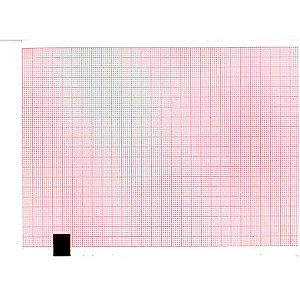 ECG Paper 110MM X 140MM X 142SHEETS (Works for FUKUDA OP-222TE, FX 7202, EDAN SE 601 Series, SE-601A, SE-601, SE-601C, Cardio TECH CRT-6, SE-601B, EDAN SE-3, SPACELABS SL6, Advanced ECG-6) (5)