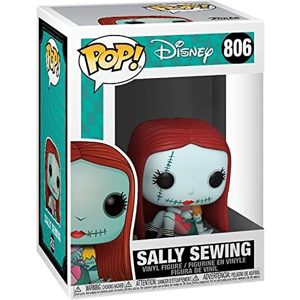 Funko Disney: The Nightmare Before Christmas - Sally Sewing Pop! Vinyl Figure (Bundled with Compatible Pop Box Protector Case)