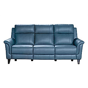Barcalounger Kester Power Reclining Sofa w/Power Head Rests, Masen Bluegray