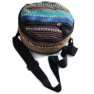 India Meets India Steel Tongue Drum [OM Design], 10 INCHES Drum w/ 8 Notes, Steel Percussion Drum with 2 Mallets & Carry Bag, Steel Drum for Meditation & Yoga - Multicolor