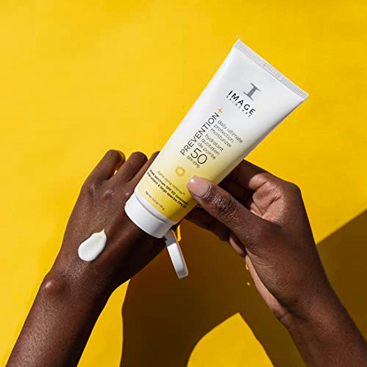 IMAGE Skincare, Prevention+ Daily Ultimate Protection Moisturizer SPF 50, Zinc Oxide Face Sunscreen Lotion with Sheer Finish, 3.2 oz