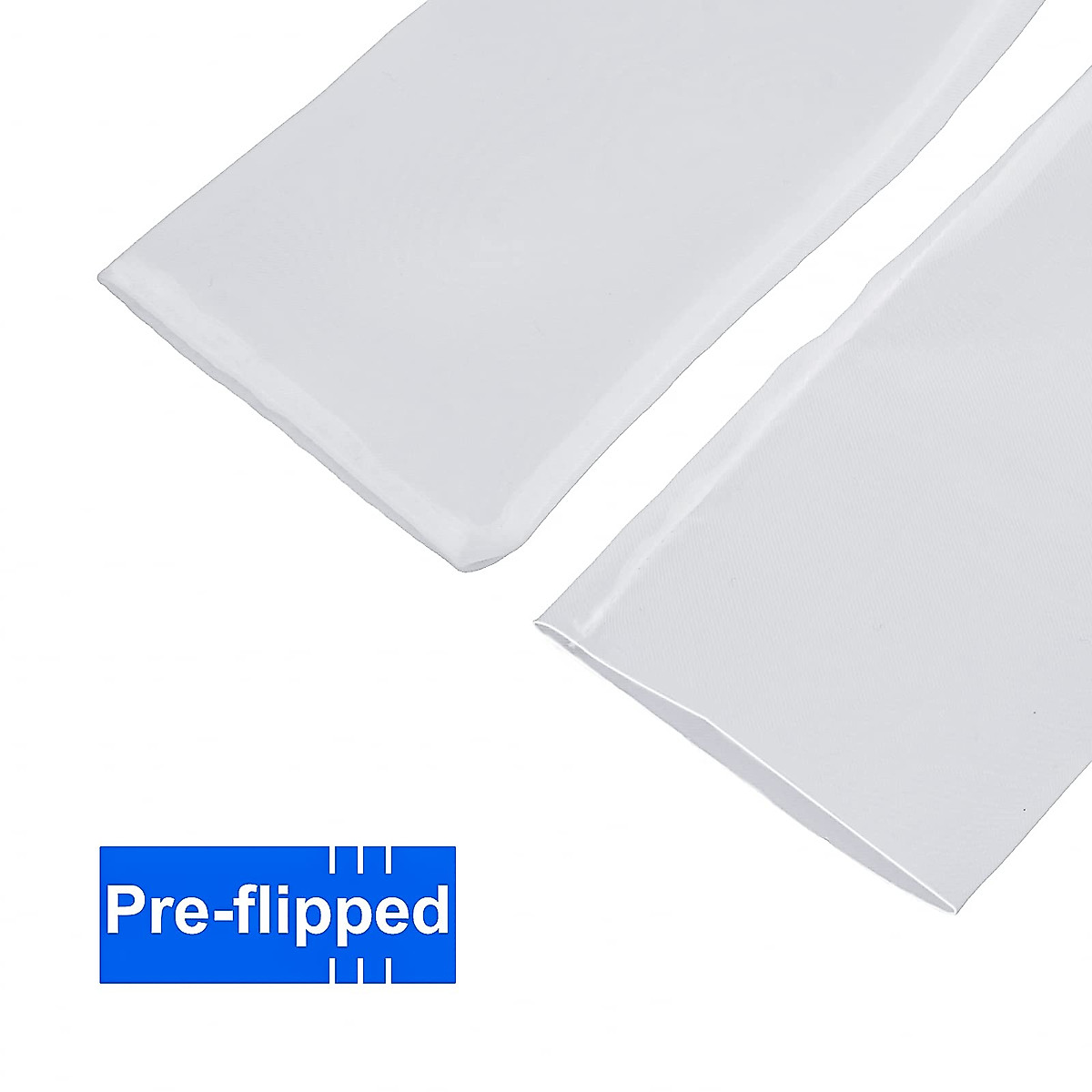 Rzam 37 Micron Rosin Press Bags | 2" x 4" | 20 Pack | Food Grade Nylon | Dye-free | Heat Resistant & Super Durable | Pre-flipped Rosin Bags | Micron Bags for Rosin Press