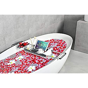 ToiletTree Products Aluminum Bathtub Caddy Tray