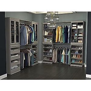 ClosetMaid 4609 Modular Storage Stackable Shoe Shelf Unit, Taupe