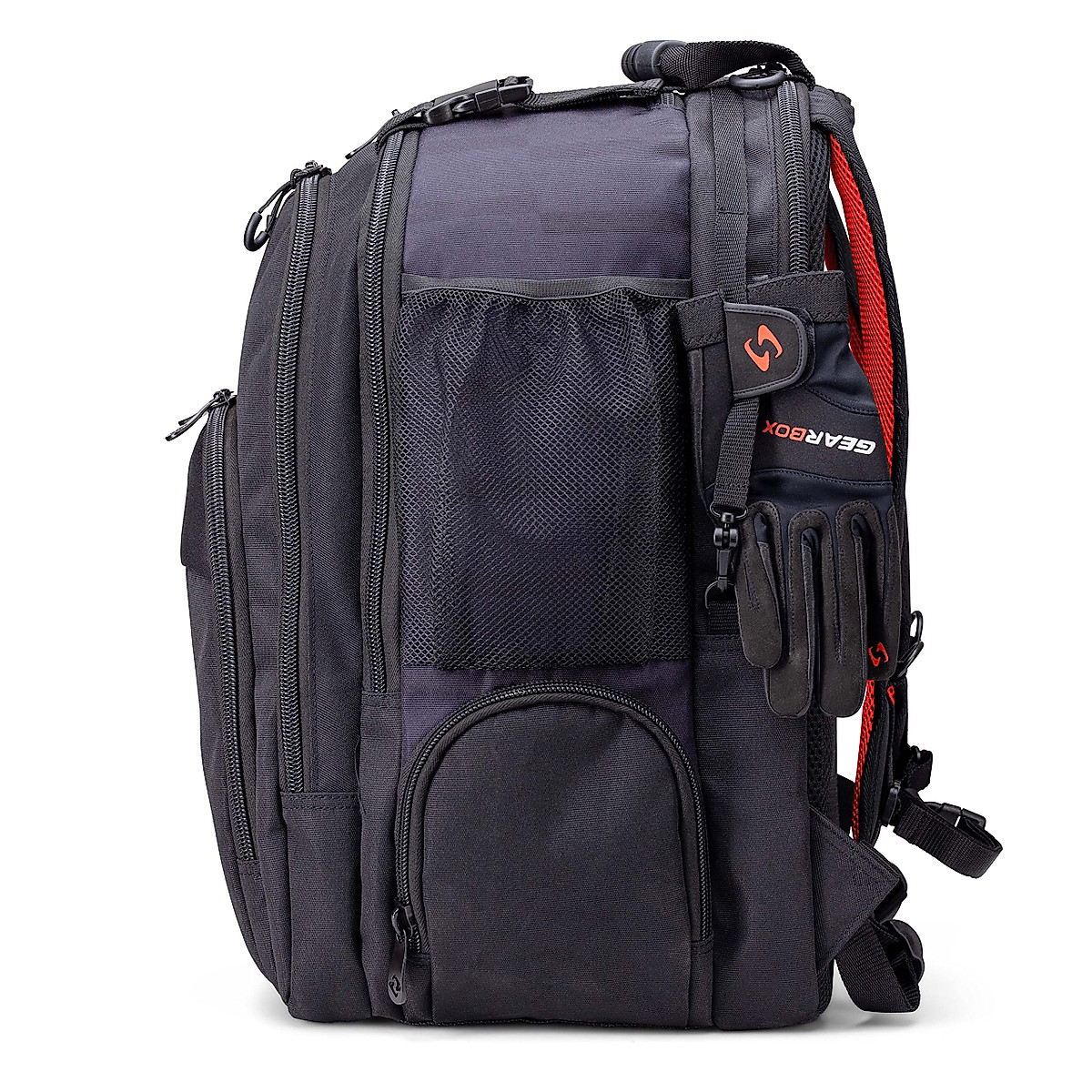Gearbox Backpack - Core Division, Red Accent