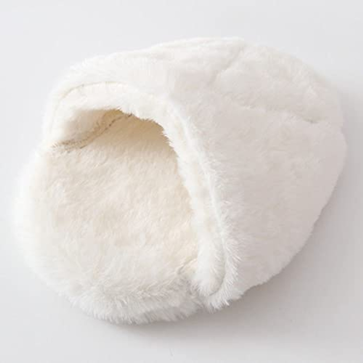 Soft Guinea Pig Nests, Cute Hamster Houses Warm Squirrel Sleeping Beds Small Animal Cotton Mats, Mini Pet Cages Winter Pet Accessories(S,Grey)