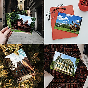 Dear Mapper Vintage United States Connecticut Landscape Postcards Pack 20pc/Set Postcards from Around the World Greeting Cards for Business World Travel Postcard for Mailing Decor Gift
