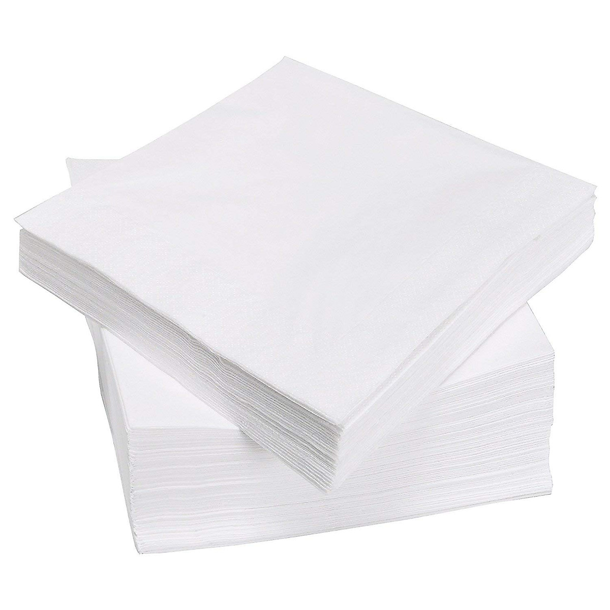 Perfect Stix - PW-Cocktail White Napkins-500ct 1 Ply White Cocktail Napkins - 500 Count(Pack of 1)