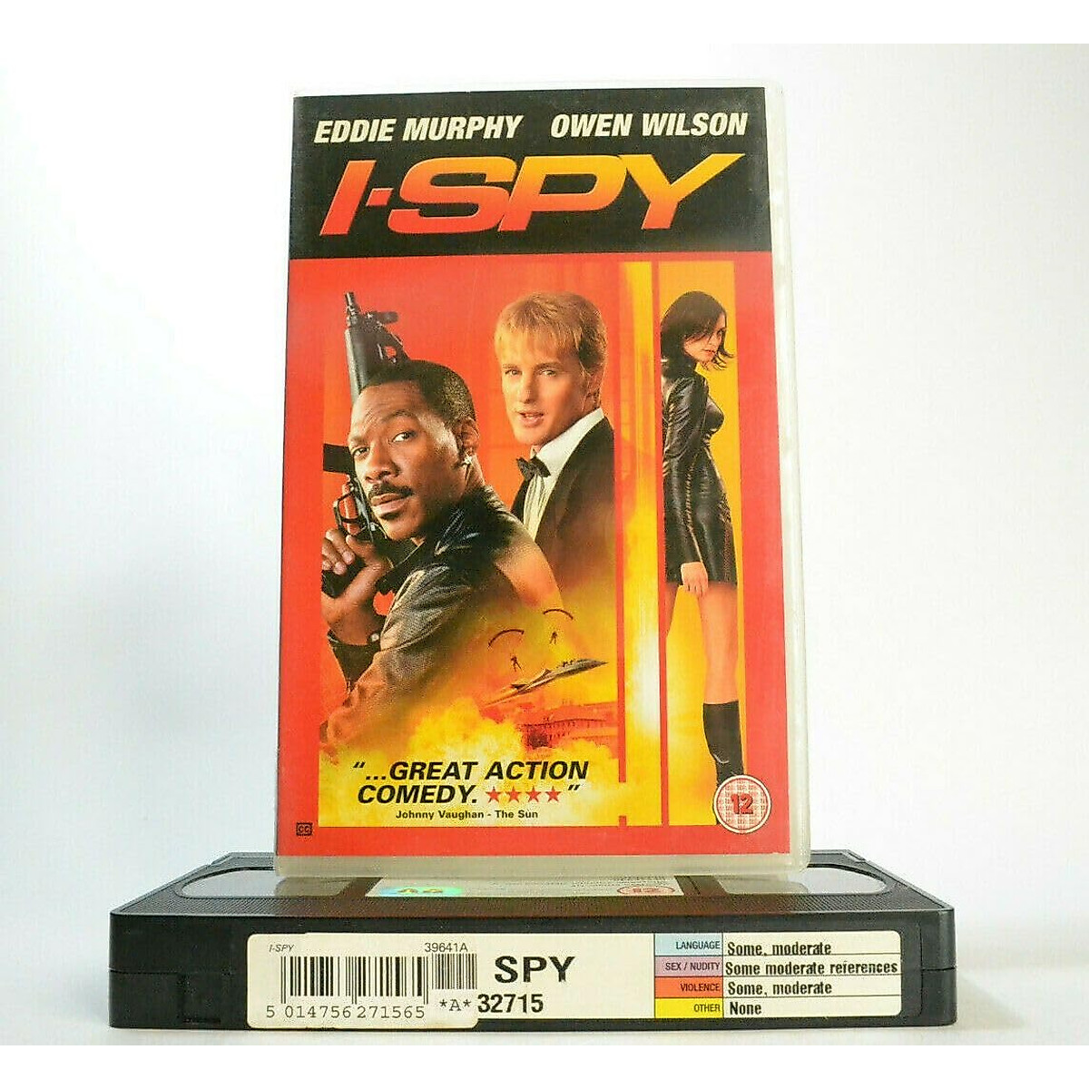 I SPY - Columbia Tristar - Action - Comedy - Eddie Murphy - Owen Wilson - VHS