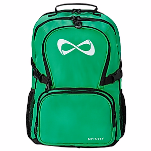 Kelly Green Classic Backpack - White Logo