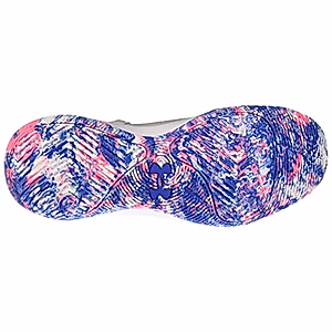 Under Armour Unisex Jet '21 Basketball Shoe, (109) Mod Gray/White/Versa Blue, 10 US Men