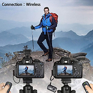 Pixel 2.4GHz Digital Wireless Remote Shutter Release oppilas E3 for Canon, Pentax, Samsung, Contax, Sigma and Hassleblad Cameras, Replaces Canon RS-60E3