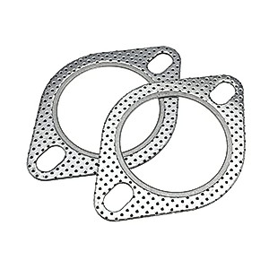 High Temp Exhaust Gasket for Turbo, Mainfold, 2 Bolt Flanges Replace 120-07610-0002 (2.5 Inch)