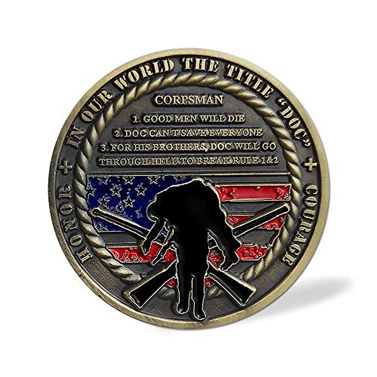 U.S. Navy Corpsman DOC Challenge Coin Devil Corpsman Commemorative Coin