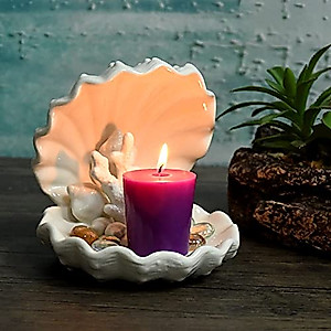Zest Candle 12-Piece Votive Candles, Purple