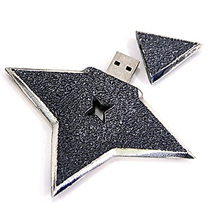 D-CLICK TM 4GB/8GB/16GB/32GB/64GB/Cool USB High Speed Flash Memory Stick Pen Drive Disk (32GB, Shuriken Ninja)