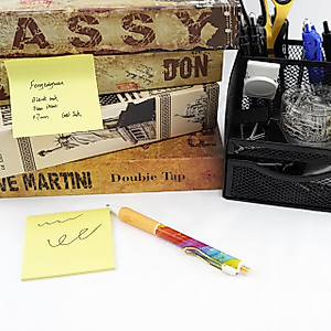 Fengtaiyuan Rd01GelB, Retractable Gel Ink Rollerball Pens, Black Ink, Fine Point, 0.7mm, 18 Count, Writting Pens, Smooth (Rd01GelB)