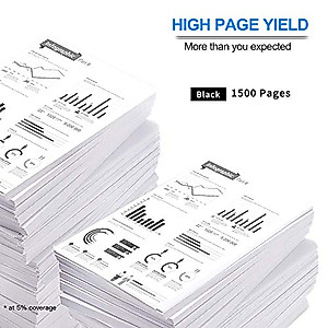 Mokofs 83X H-CF283X Toner Compatible for HP 83A CF283A Toner Cartridge, High Yield, use with HP Laserjet Pro MFP M125fn M125fw M127fn M127fw M201n M201dw M225dn M225dw M225rdn Printer (Black, 4 Pack)