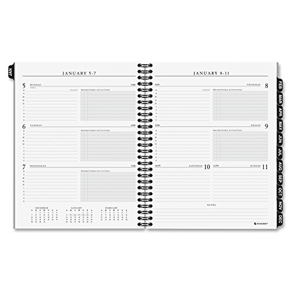 At-A-Glance 70-908-10 Executive weekly/monthly planner appointment section refill, 6-7/8 x 8-3/4