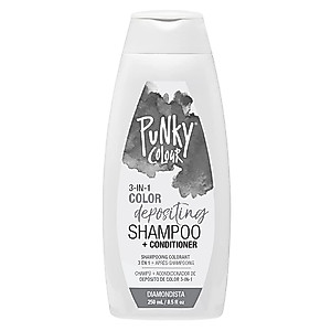 Punky Diamondista 3-in-1 Color Depositing Shampoo & Conditioner with Shea Butter and Pro Vitamin B that helps Nourish and Strengthen Hair, 8.5 oz