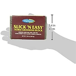 Farnam Slick 'N Easy Horse Grooming Block