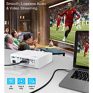 BlueRigger USB C to DVI Cable (6FT, 4K 30Hz, USB 3.1 Type C to DVI, Thunderbolt 3 to DVI) USB-C to DVI-D Cable Compatible with Samsung Galaxy, Surface Book, MacBook Pro, Dell, Pixelbook and More