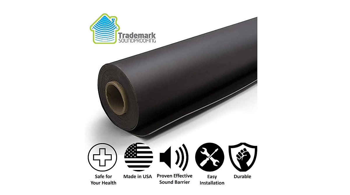 Mass Loaded Vinyl Soundproofing 1lb for Walls & Floors - Made in USA