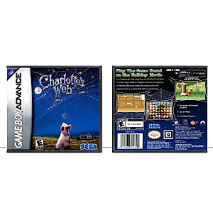 Charlotte's Web | (GBA) Game Boy Advance - Game Case Only - No Game