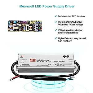 120W Shoebox LED Retrofit Kits 17500LM (400W MH/HPS Equiv), AC277-480V LED Shoebox Retrofit Light for Parking Lot, ETL DLC 5700K E39 Mogul Street Area Light Retrofit for Tennis Court Wall Pack