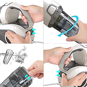 Dibea Bed Vacuum Cleaner with 10Kpa Powerful Suction