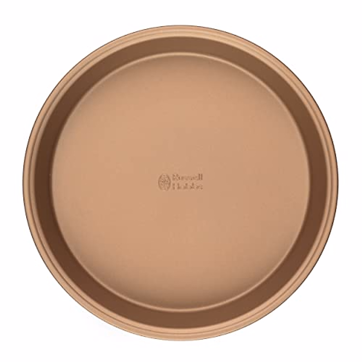 Russell Hobbs RH02146GEU7 Non-Stick Cake Tin - Round Baking Tray for Cakes, Pie/Tart Dish, Carbon Steel Oven Pan, Easy Clean, Strong, Durable, Oven Safe to 220 Degrees, Opulence Collection, Gold, 24cm