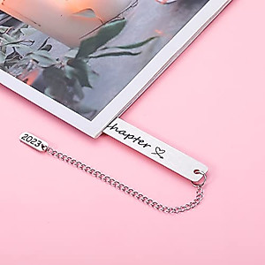 2023 Graduation Bookmark Gifts for Women Men Inspirational Bookmark for Friend Boy Girl Birthday Teacher Day Present for Her Him Retirement Promotion Leaving Christmas Gift for Boss Coworker