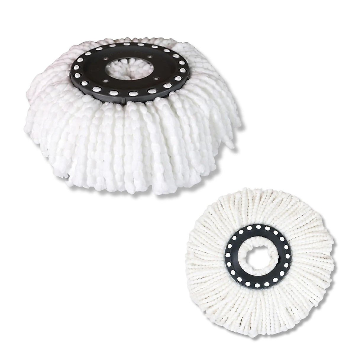 The Perfect Part Mop Heads - Pack of 6 Mop Head Replacement, Microfiber Mop Head for Floor Cleaning, 6.5" Heavy Duty Durable & Easy to Install Mop Heads Replacements for Home & Commercial Use