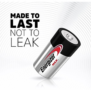 Energizer C Batteries, Max C Battery Premium Alkaline Combo Pack, 12 Count