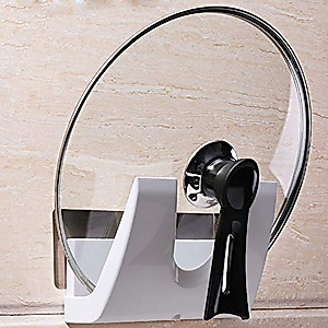 XJJZS Multifunctional Pot Lid Rack Wall Hanging Pot Pot Lid Pot Rack Cutting Board Rack Kitchen Storage Rack