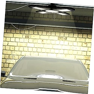 Gadpiparty 1pc Ceiling Light Aluminum Garage Warehouse Light Light for Garage Abs Ceiling Light Black