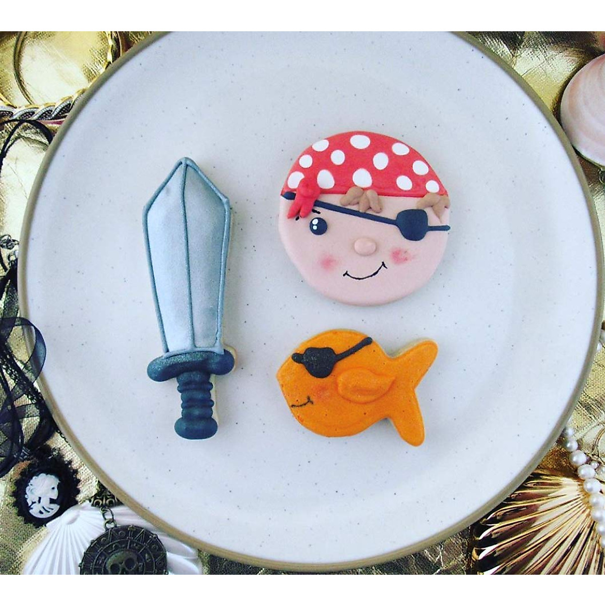 Sword Cookie Cutter 5" Made in USA by Ann Clark